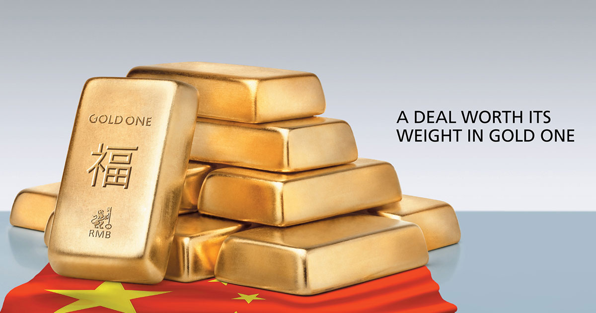 RMB - A deal worth its weight in gold one