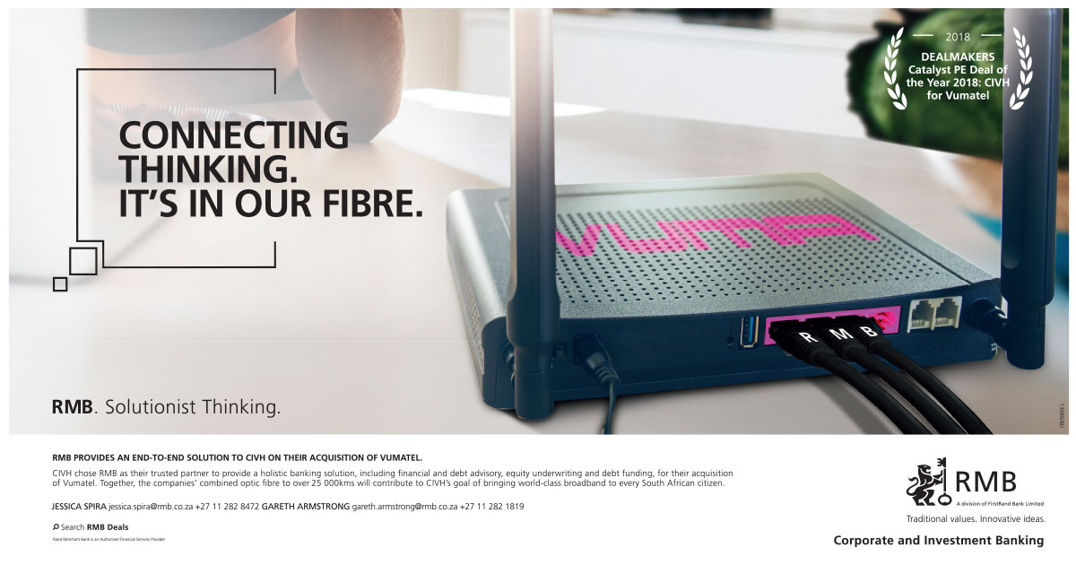 RMB - CIVH acquires Vumatel